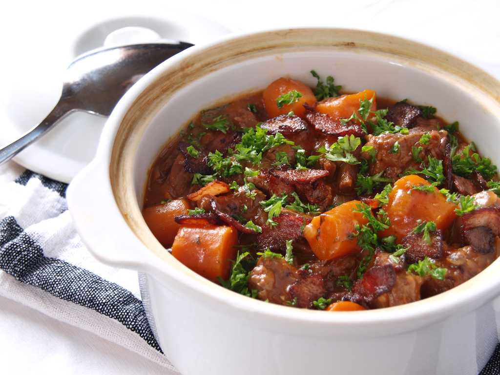 Beef Bacon Stew | Sharkey-Chefs